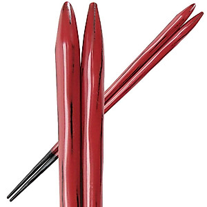 Handmade Real Lacquer Traditional Red Wakasa Chopsticks, 1 Pair, 9.25 Inches Long, Made in Japan