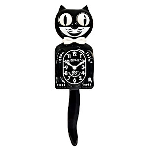Kit Cat Klock Official 90th Anniversary Black with 1950s Collectors Box