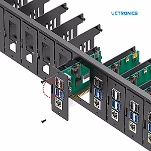 UCTRONICS Micro SD to Micro SD Card Male to Female Flexible Extender, 15cm/5.9in Micro SD Card Extension Cable Adapter Compatible with Raspberry Pi, Arduino, and 3D Printer, 4 Pack