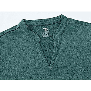 Rdruko Women's Golf Polo Sleeveless Lightweight Quick Dry Workout Tank Tops(Blackish Green, US M)