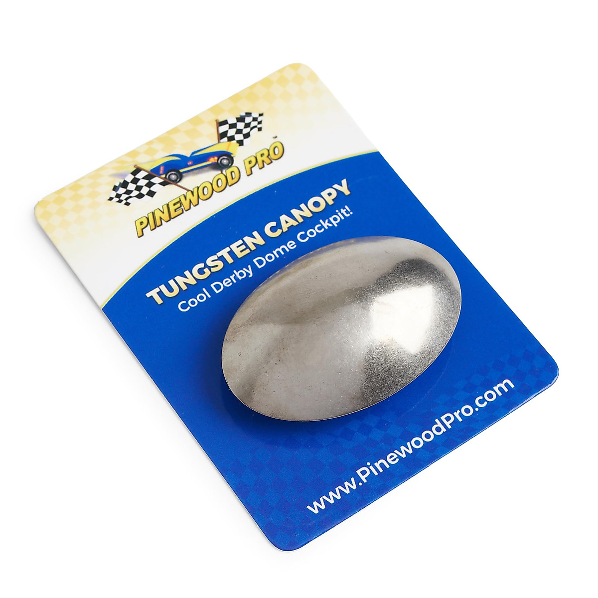 Tungsten Canopy Weight for Derby Cars (one 3.5 oz Canopy) for Faster Speed
