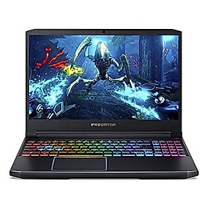 Acer Predator Helios 300 Gaming Laptop PC, 15.6" Full HD 144Hz 3ms IPS Display, Intel i7-9750H, GeForce RTX 2060 with 6GB, 16GB DDR4, 512GB PCIe NVMe SSD, RGB Keyboard, PH315-52-72EV