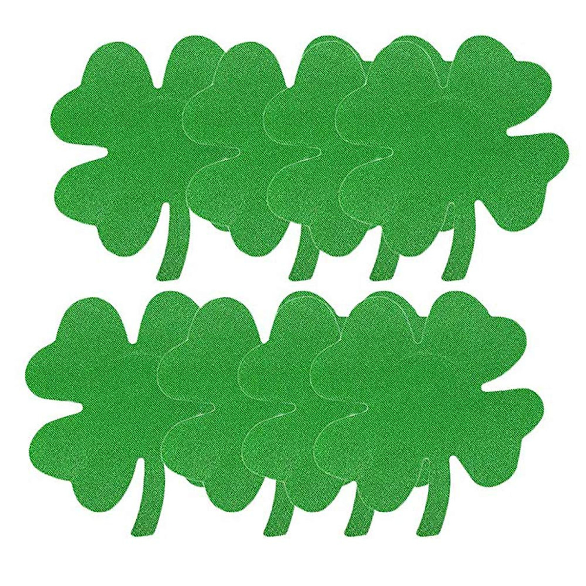 BinaryABC St.Patrick's Day Shamrock Nipple Covers Breast Pasties,St Patricks Day Decorations,Self Adhesive,10 Pairs (Green)