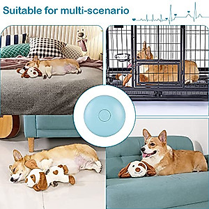 WEOK Puppy Heartbeat Toy, Dog Heartbeat Toy for Separation Anxiety Relief, Puppy Toy with Heartbeat Stuffed Animal Anxiety Calming Behavioral Aid Plush Toy for Dogs Cats Pets