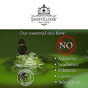 Sinus Relief Aromatherapy Nasal Inhaler - Relieves Severe Congestion, Pressure, Pain, Stuffy Nose - Open Sinuses & Breathe Right - Undiluted Organic Essential Oil Blend Diffuser Sniffer Stick