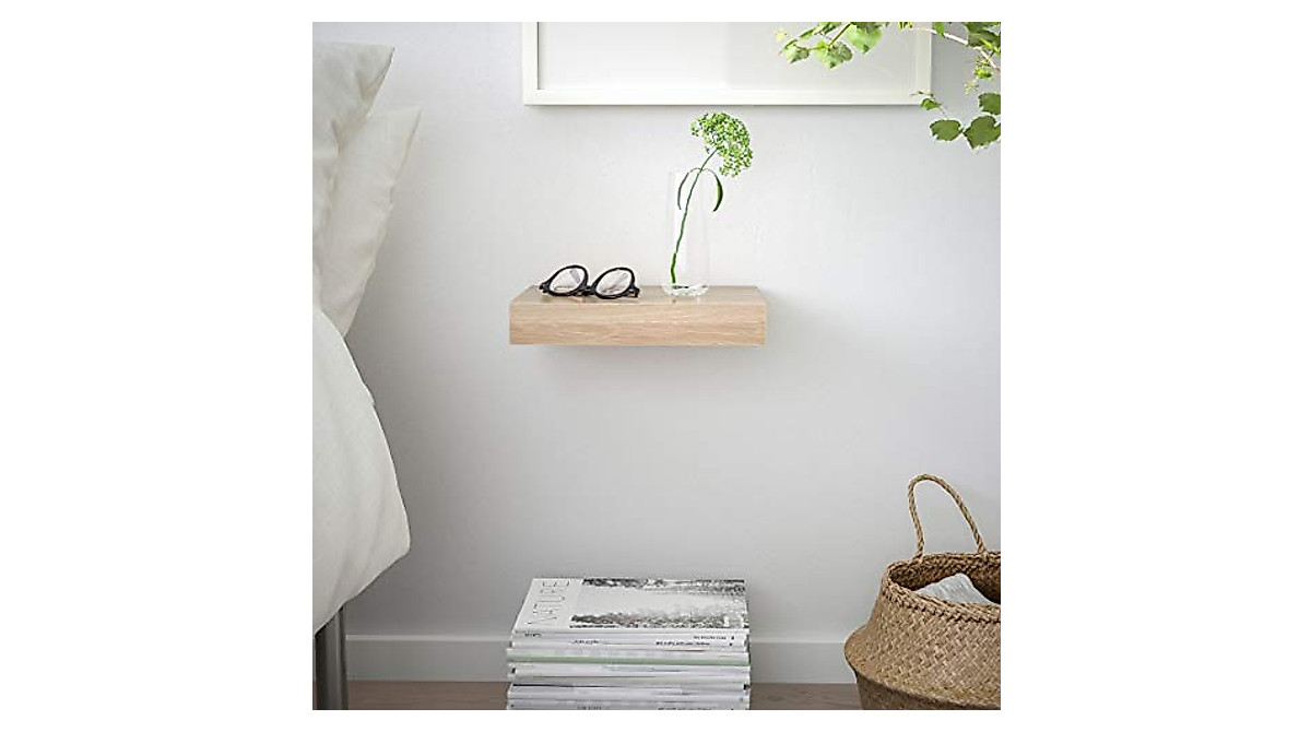 Ikea LACK Floating Wall Shelf - Stylish & Space-Saving