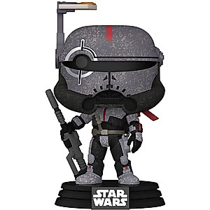 POP Star Wars: Bad Batch - Crosshair Funko ! Vinyl Figure (Bundled with Compatible Box Protector Case), 3.75 inches, Multicolored