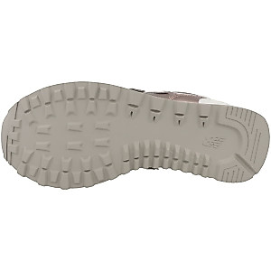 New Balance Women's 574 V2 Liquid Glow Sneaker, Rose Gold/White, 6