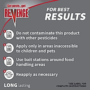 REVENGE Ant Bait Granules, 1.5 lb. Ready-to-Use Weather Resistant Formula, Kills Entire Colony of Ants Indoors & Outdoors