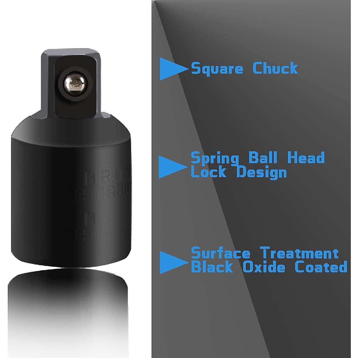 24pcs Impact Extension & Socket Adapter, Mgtgbao Socket Set Extension/ 1/4-Inch Hex Shank Drill Extension | CR-V Steel