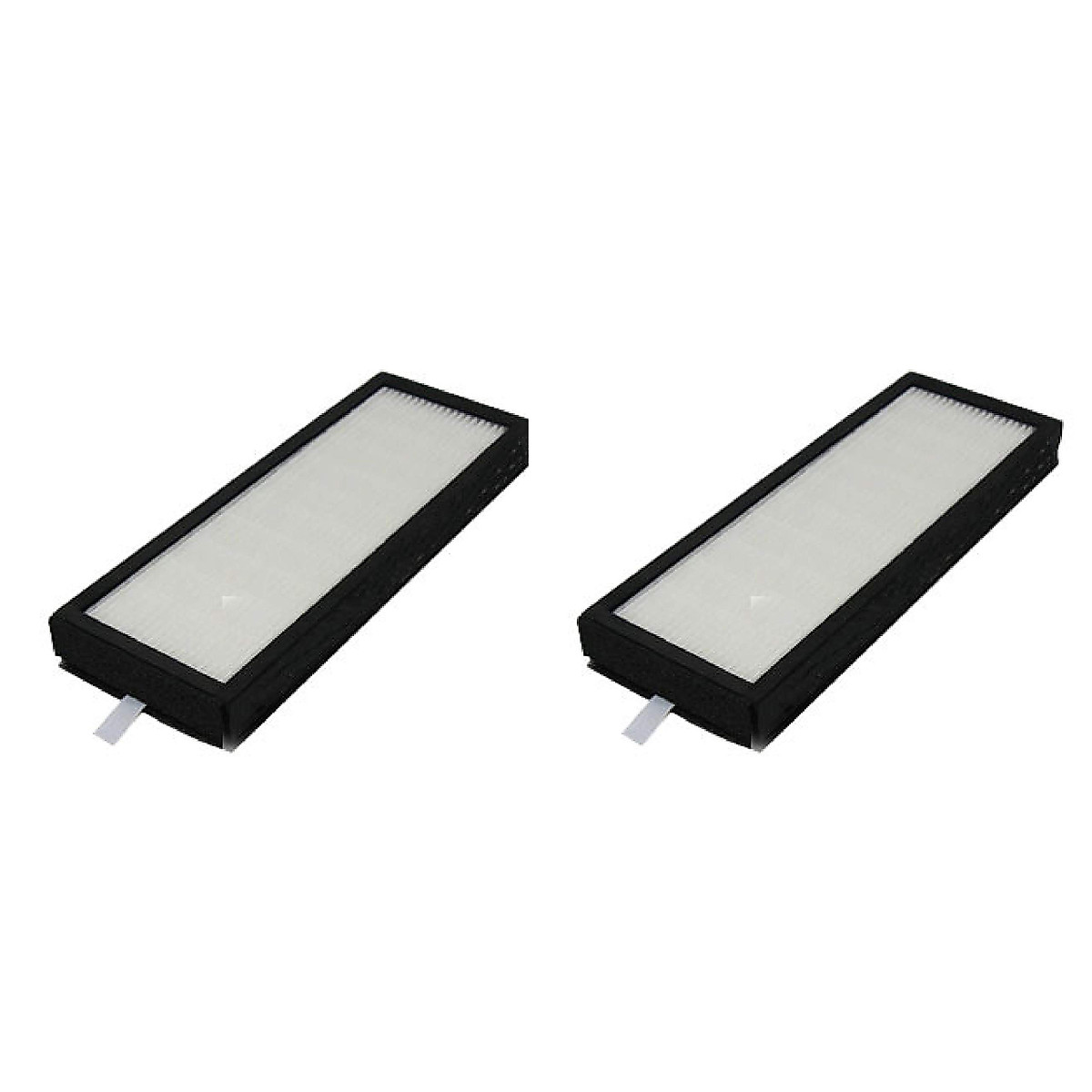 Nispira AH60010 True HEPA Filter Replacement for Hoover Air Purifier WH10100 WH10200 Oreck AK60010QPC, 2 Packs