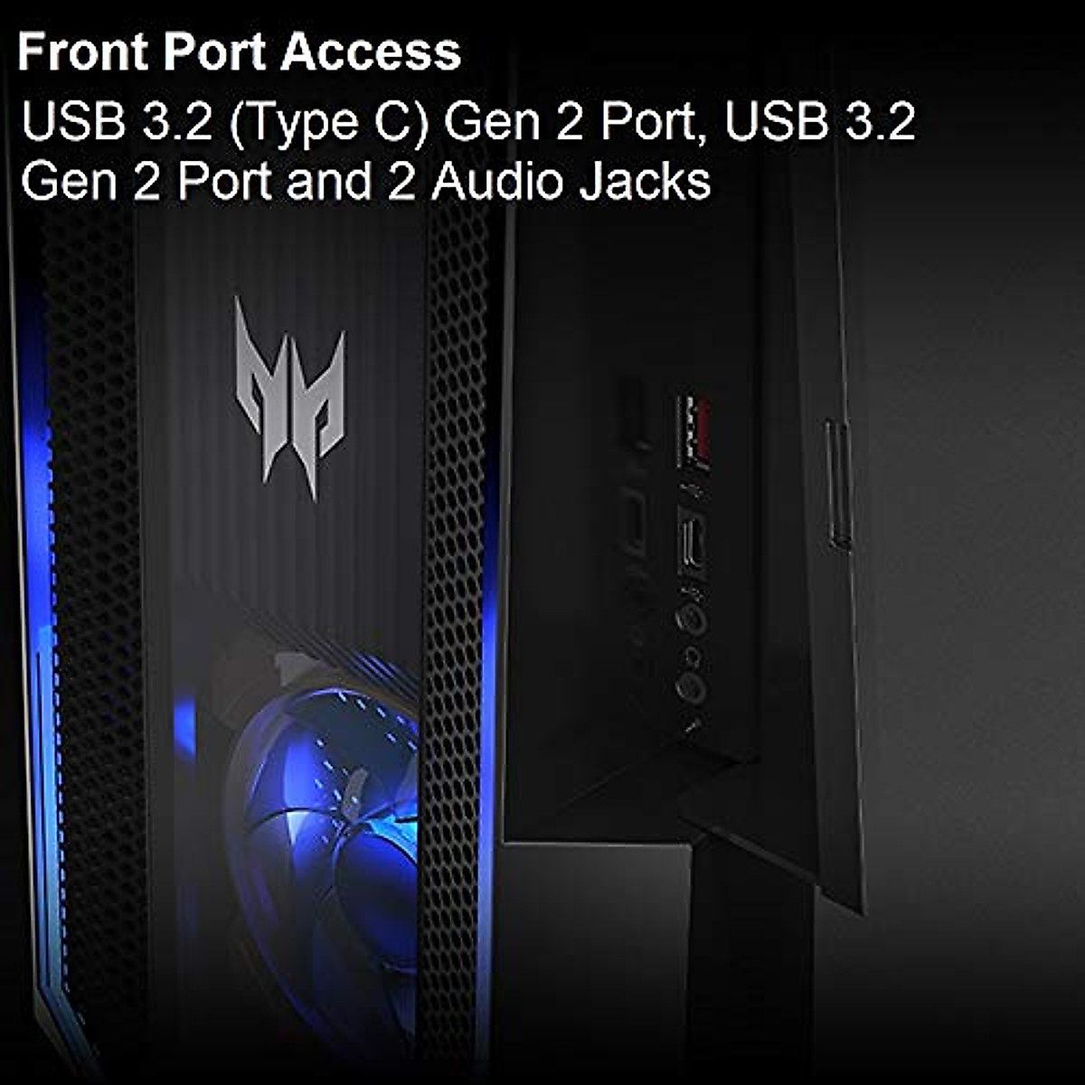 Acer Predator Orion 3000 PO3-630-UR12 Gaming Desktop | 11th Gen Intel Core i7-11700F 8-Core CPU | NVIDIA GeForce RTX 3060Ti | 16GB DDR4 | 1TB NVMe M.2 SSD | Intel Wi-Fi 6 AX201 | RGB Keyboard & Mouse