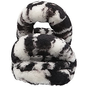 UGG Women's OH Yeah Marble Slipper, Black, 8