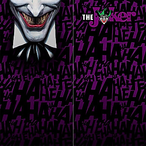 DC Comics - Joker - Ha Ha Ha - Multifunctional Face Wraps - L Black