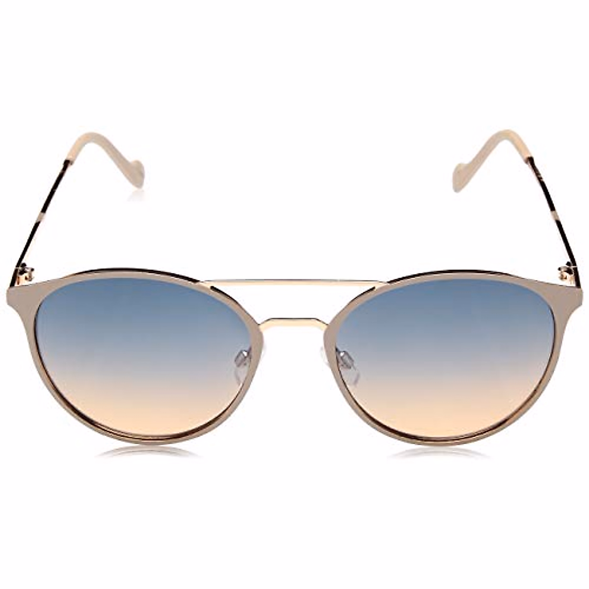 Jessica Simpson Women's J5564 Retro Metal Round Sunglasses with UV400 Protection - Glamorous Sunglasses for Women, 56mm