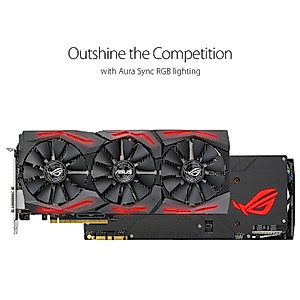 ASUS ROG STRIX GeForce GTX 1080 TI 11GB VR Ready 5K HD Gaming Graphics Card (ROG-STRIX-GTX1080TI-11G-GAMING) (Renewed)