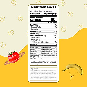 Earth's Best Organic Kids Snacks, Sesame Street Toddler Snacks, Organic Crunchin' Grahams for Toddlers 2 Years and Older, Honey Sticks with other Natural Flavors, 5.3 oz Box (Pack of 6)