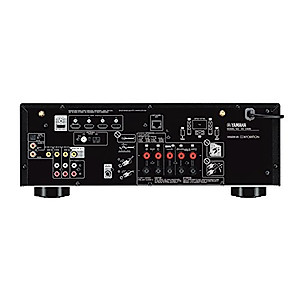 Yamaha RX-V485BL 5.1 Channel AV Network Receiver with Wi-Fi and Bluetooth
