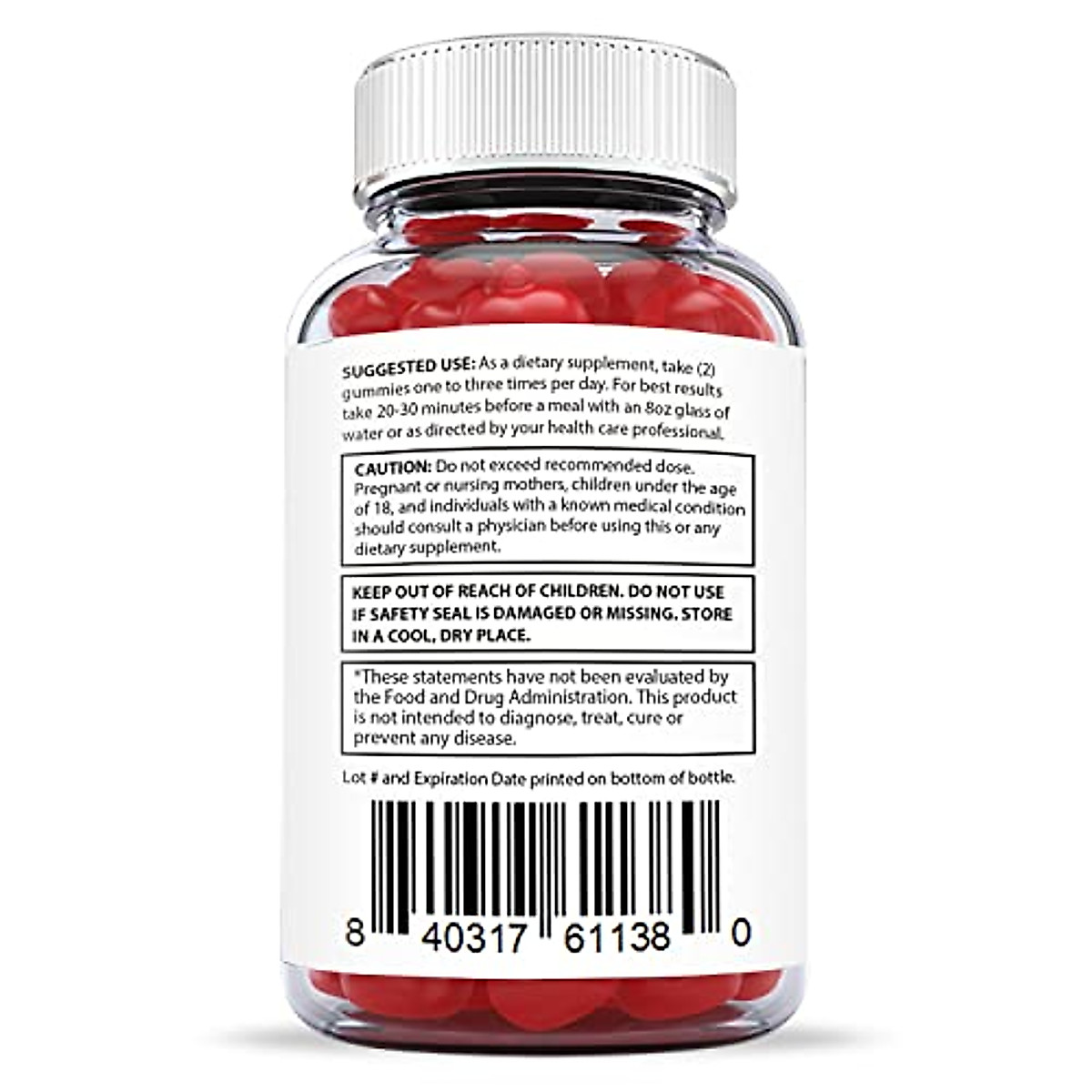 Justified Laboratories (10 Pack) Lifetime Keto ACV Boost Gummies 1000MG with Pomegranate Juice Beet Root B12 600 Gummys