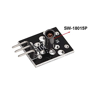 uxcell KY-002 SW-18015P Shock Vibration Switch Sensor Module for Arduino 2pcs
