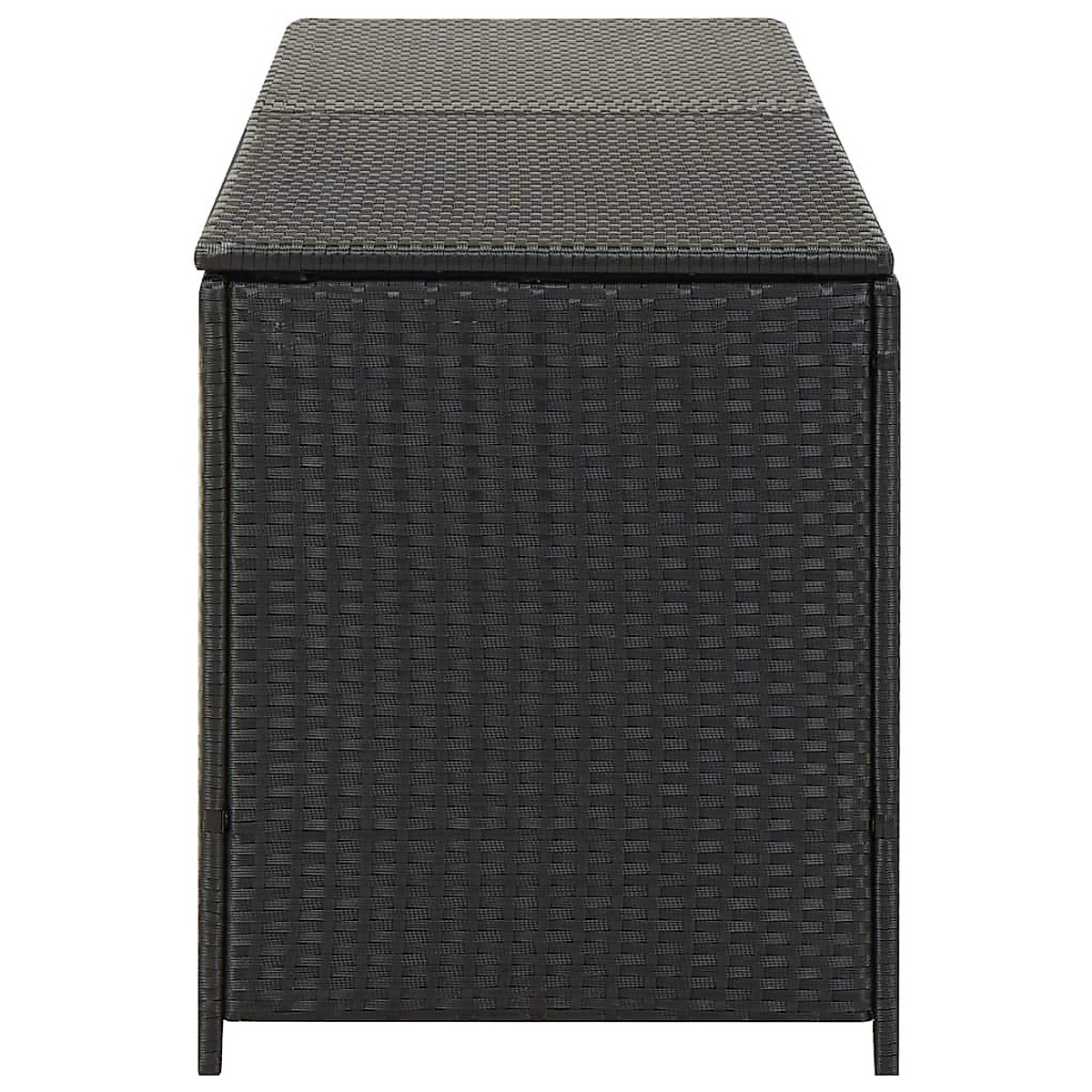 Canditree Outdoor Large Storage Box, Storage Container Poly Rattan for Garden Patio Backyard