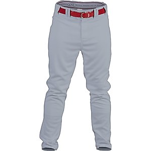 Rawlings PRO 150 Series Game/Practice Baseball Pant | Adult Medium | Grey| Relaxed Fit