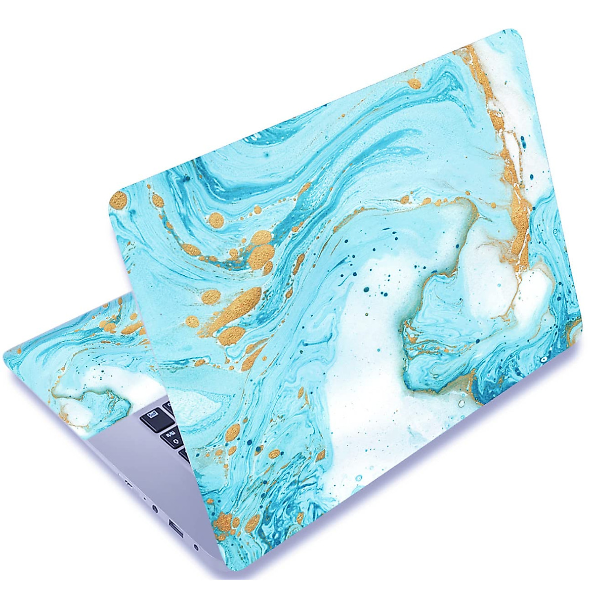 Vast Ocean Laptop Skin Sticker 15.6 Inches Personalized Universal 12.1 13 13.3 14 15 15.4 Inches Netbook Skin Sticker Reusable Notebook PC Art Protector by AORTDES