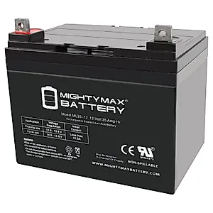 Mighty Max Battery 35AH 12V DC DEEP Cycle SLA Solar Energy Storage Battery