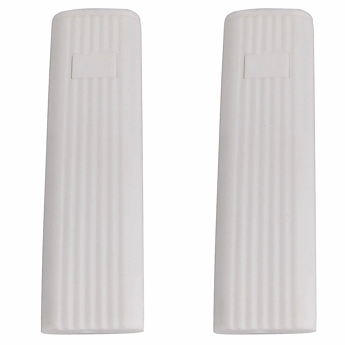 LQ Industrial Cord Weight 2PCS White Plastic Rectangle Cord Weight Control Spare for Vertical Blind,Windows,Roller Blinds Blind Safety Handle