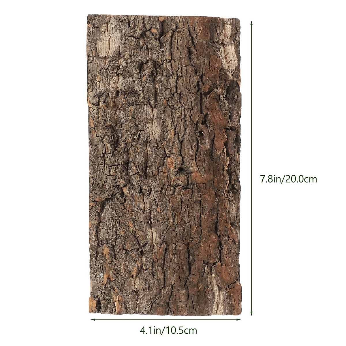 POPETPOP Desktop Reptile Tank Decor Desktop Decor 3Pcs Indoor Terrarium Background Vivid Aquarium Decor Delicate Reptile Bark Reptile Natural Cork Bark Backdrop Cork Aquarium Bark