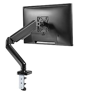 Stellar Mounts Spring LCD Monitor Arm with USB and Multimedia Ports for: LG 27UL500-W 27-Inch UHD (3840 x 2160) IPS Monitor with Radeon Freesync Technology and HDR10, White