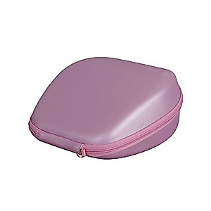 Hermitshell Hard Travel Case for iClever HS01 Kids Headphones (Pink)