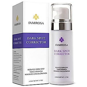 Dark Spot Remover for Face - Dark Spot Corrector Serum for Sun Spot Brown Spots Stubborn Spots-Freckle Remover - Melasma Hyperpigmentation Treatment Formulated with 4-Butylresorcinol, Kojic Acid and Hyaluronic acid- 50 ml