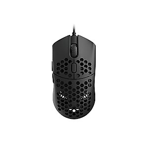 HK Gaming Sirius M Ultra Lightweight Honeycomb Shell Gaming Mouse | 54 Grams | 12000 cpi | USB Wired | 6 programmable Buttons | On-Board Memory | Anti Slip Grips | Sirius-M 12000cpi Black