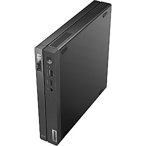 Lenovo ThinkCentre neo 50q Gen 4 Tiny Desktop Computer, Intel Core i5-13420H 2.1GHz, 16GB RAM, 256GB SSD, Windows 11 Pro, Black