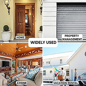 NU-SET Eyecon WiFi-Enabled Smart Lock Box Key Sharing for Home, Commercial Use, Real Estate, or Vacation Rental - Manage Access Remotely, Exclusive Feature Blockchain Secure Photo Key, 7080-3