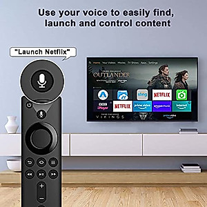 L5B83H Voice Replacement Remote Control (2nd Gen) Fit for Amazon Fire TV Stick 4K, 1st Gen Fire TV Cube, 2nd Gen Fire TV Cube, Fire TV Stick 2nd Gen(3rd Gen),Fire TV Stick Lite,Amazon Fire TV 3rd Gen