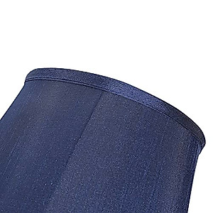 Lamp Shades Set of 2, Double Royal Style Foldable Medium, ALUCSET Fabric Lamp Shades for Table Lamps Lamp Shades for Floor Lamps, Spider, 2 Packs