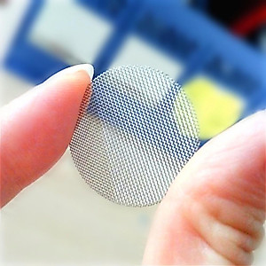 100 pcs 13/16 Inch (.812") 304 Stainless Steel Faucet Screen Replacement, Faucet Aerator Screens,Faucet Aerator