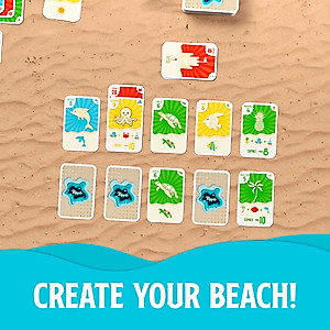 Ripple Card Game - Match, Stack, and Collect Combos on your Beach. Easy to Learn and Fun for Kids, Teens, & Adults.
