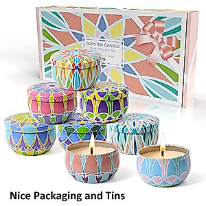 LA BELLEFÉE Scented Candles Gifts Set 8 Pack, Candles for Home Scented Soy Wax Candles Gifts for Women Wife, Aromatherapy Candle Set for Mothers Day, Birthday, Valentines Day Gifts Decoration