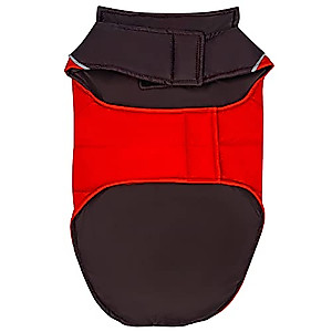 NFL Cleveland Browns Puffer Vest for Dogs & Cats, Size Small. Warm, Cozy, and Waterproof Dog Coat, for Small and Large Dogs/Cats. Best NFL Licensed PET Warming Sports Jacket