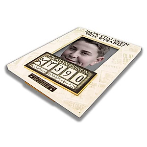 Silver Buffalo Harry Potter Sirius Black Have You Seen This Wizard Azkaban Prison MDF Picture Frame, 4 x 6 Inches