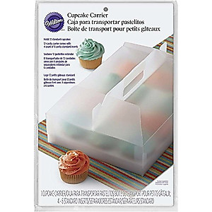 Wilton 415-8969 Durable Cupcake Clear Carrier, 1 Count