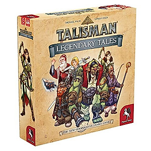 Pegasus Spiele 56100E - Talisman - Legendary Tales, Multicolor