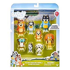 Bluey Heeler Family Figure Pack