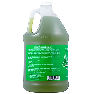 Chris Christensen SmartWash 50 Grooming Shampoo Jungle Apple, Groom Like a Professional, Delightfully Fragranced and Concentrated, Suitable for All Coats, Made in The USA, Gallon