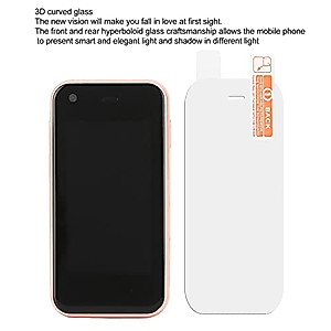 Cuifati XS11 2.5in Supper Mini Smart Phone, Unlocked Cellphone 6.0 1GB RAM 8GB ROM 2023 New Years Phone Gifts for Kids (Sakura Pink)