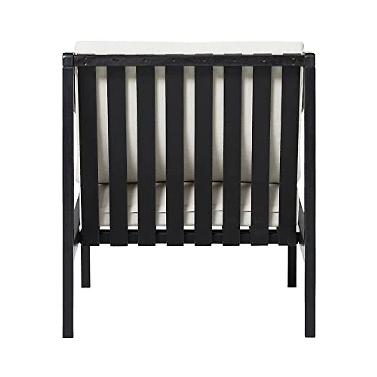 Walker Edison Dekian Outdoor Chairs, Black Wash