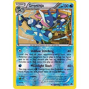 Pokemon - Greninja (40/122) - XY Breakpoint - Reverse Holo